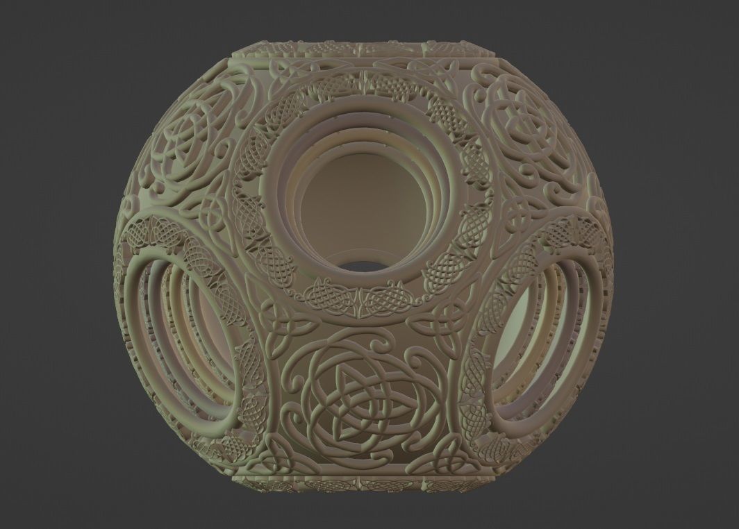 Devil Sphere 3D model 3D printable | CGTrader