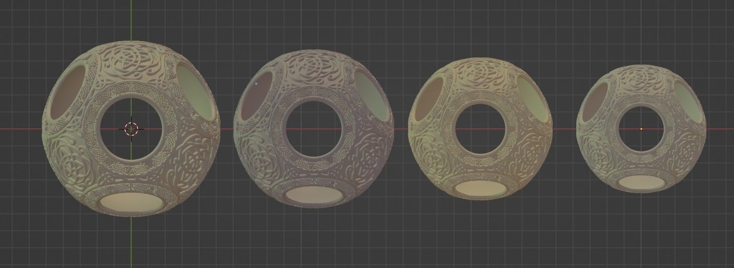 Devil Sphere 3D model 3D printable | CGTrader