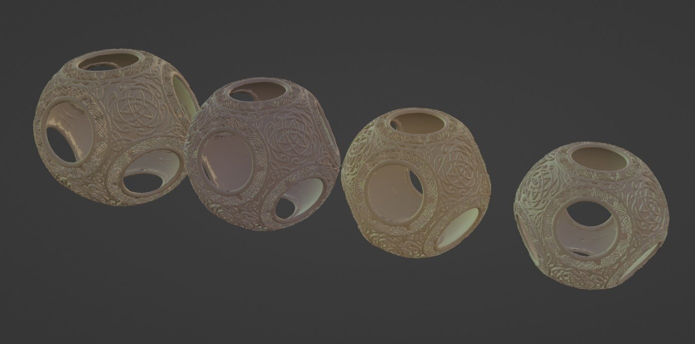 Devil Sphere 3D model 3D printable | CGTrader