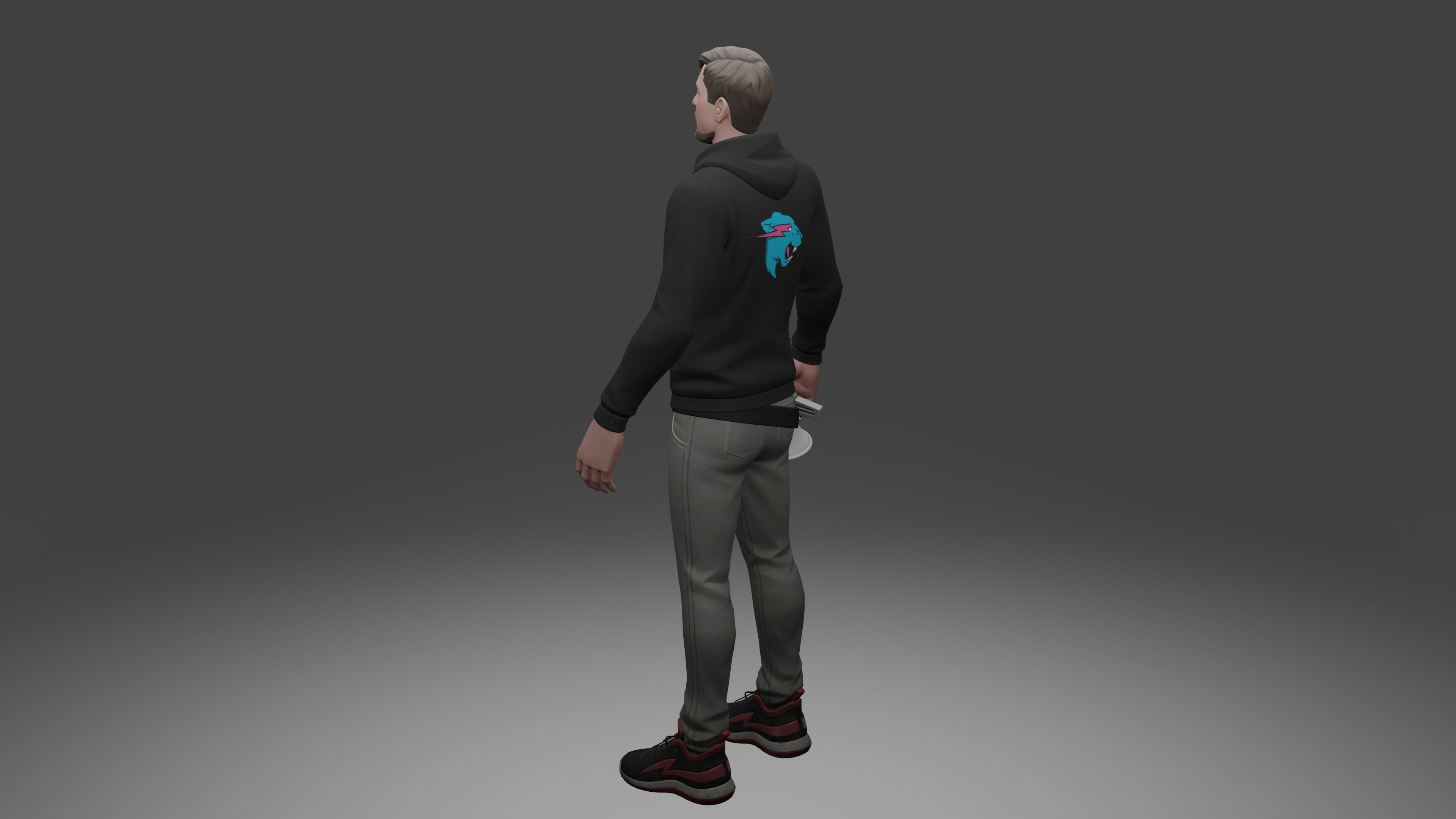 Mr Beast 3D model | CGTrader