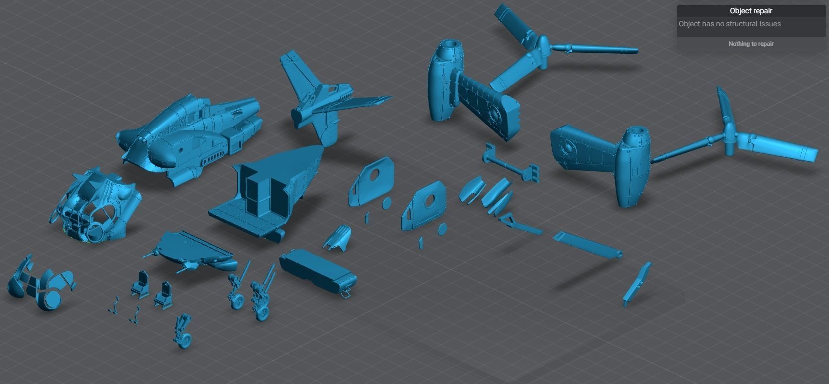 Vertibird Scale Model 3d Model 3d Printable Cgtrader