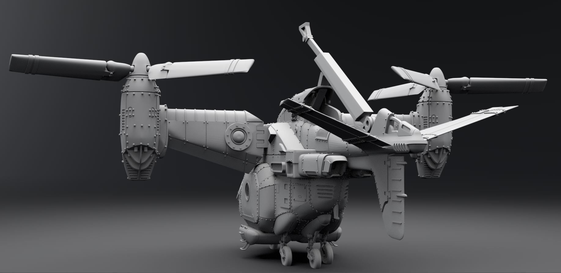 Vertibird Scale Model 3d Model 3d Printable Cgtrader