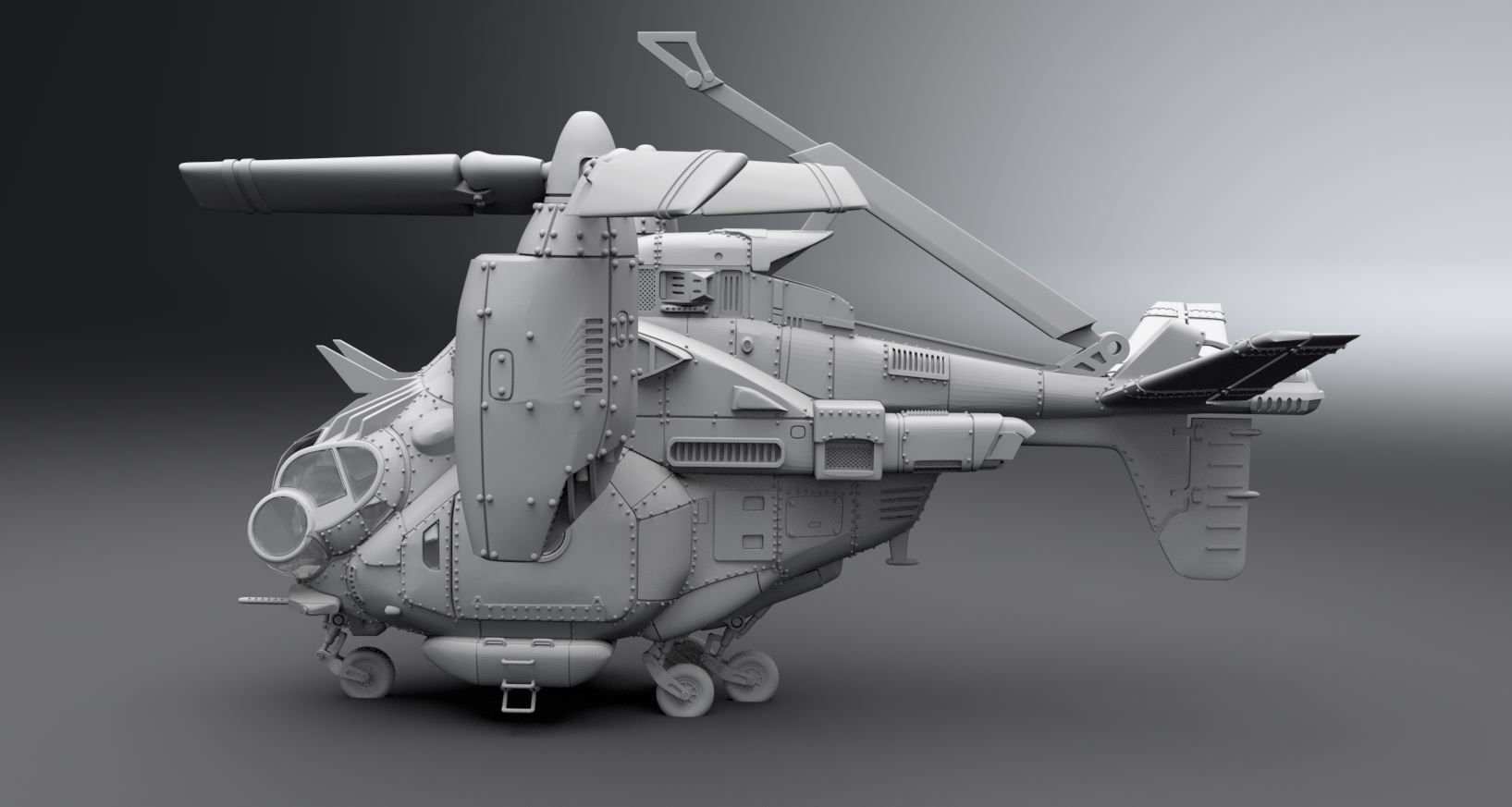 Vertibird Scale Model 3d Model 3d Printable Cgtrader