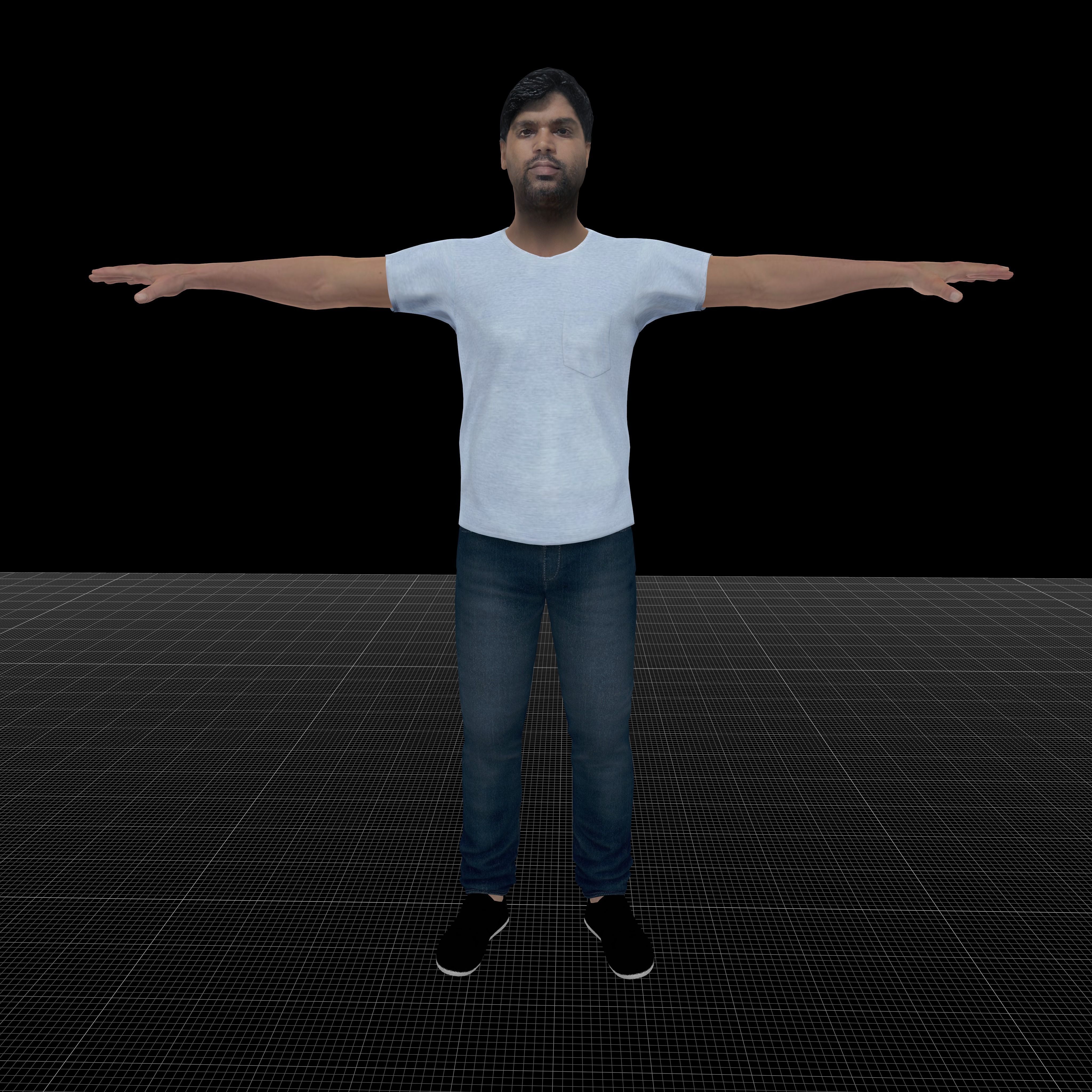 indian man free 3D model 3D printable | CGTrader