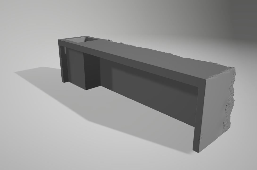 3D Sculpted rock bar 3D model | CGTrader