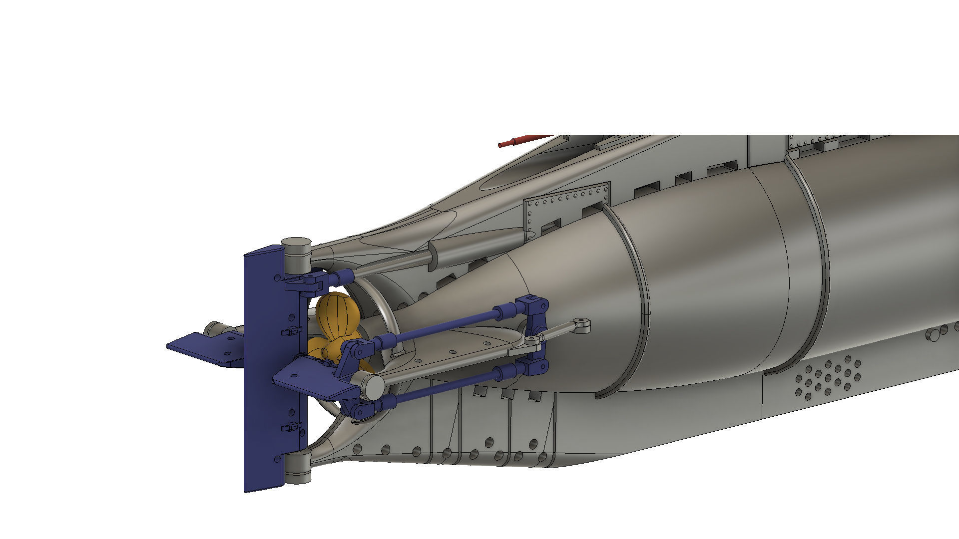 British Stickleback class submarine scale model STL 3D model 3D ...