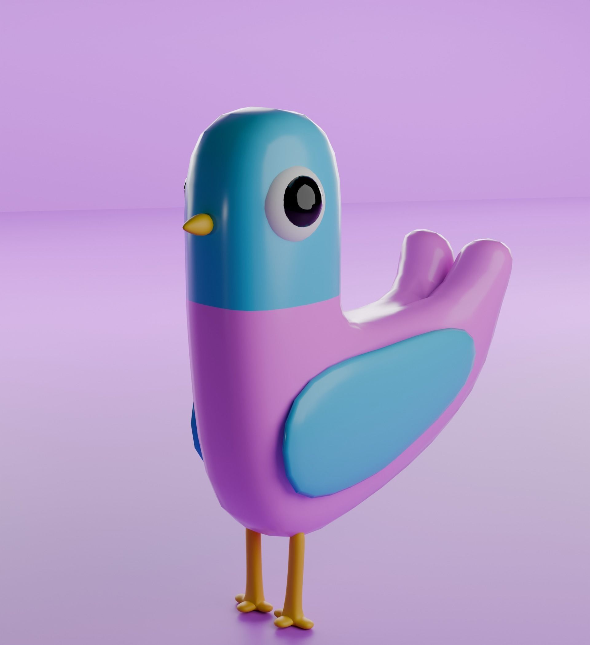 RUBIKS CUBE AND CARTOON BIRDS AND 3D MODELS 3D model animated | CGTrader