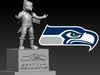 NFL - Seattle Seahawks football mascot statue destop 3D model 3D ...