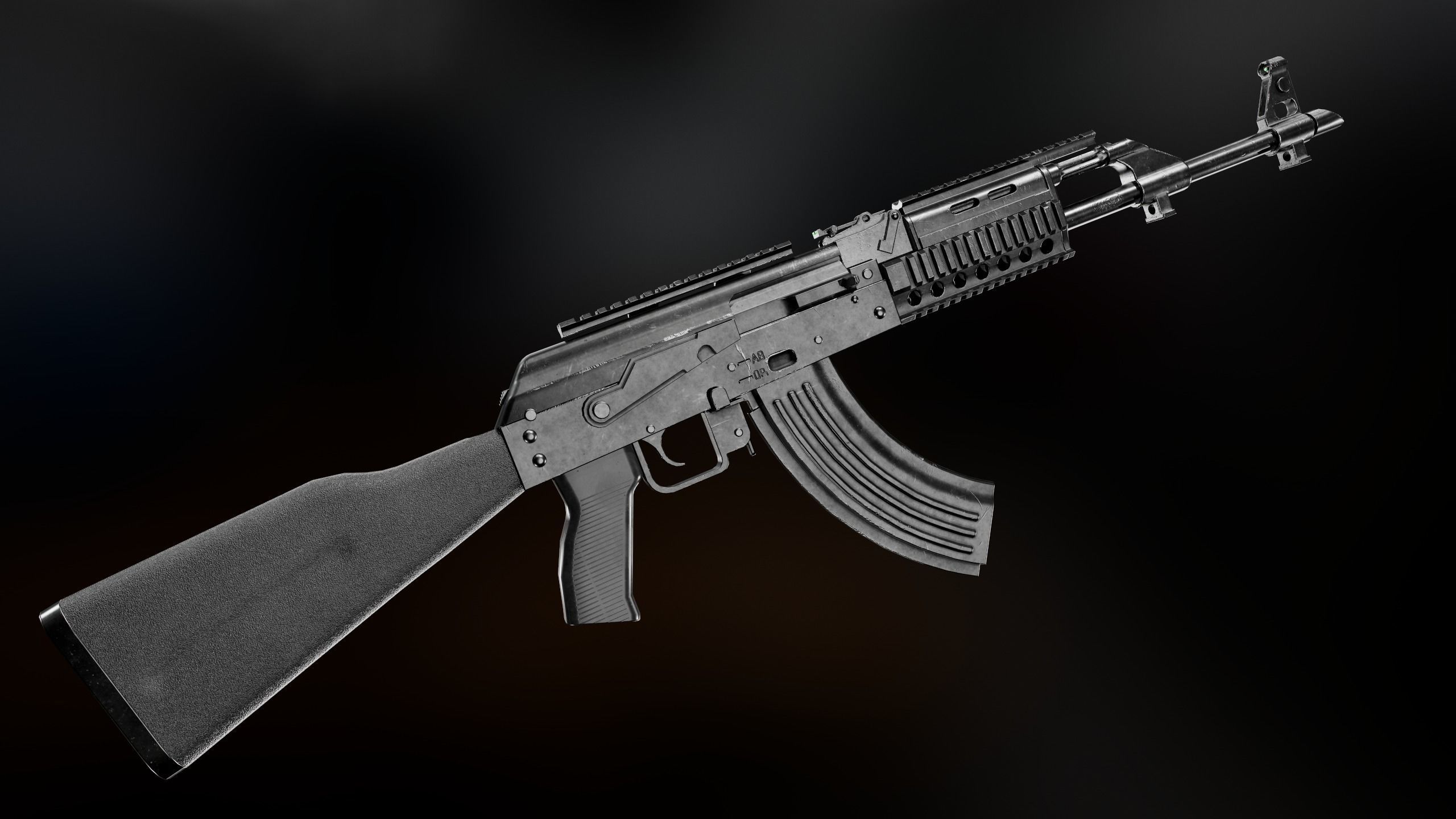 3D model AKM 3D model Unity VR / AR / low-poly | CGTrader