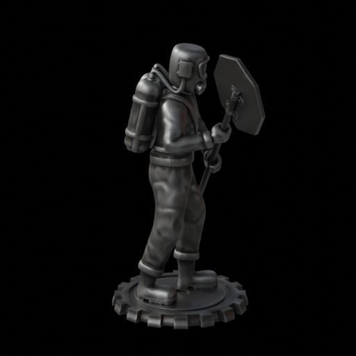 Lethal Company - Employees with melee weapons free 3D model 3D ...