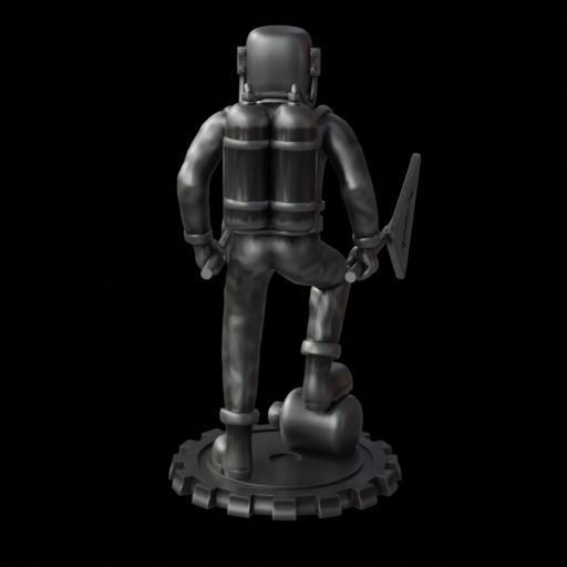 Lethal Company - Employees with melee weapons free 3D model 3D ...