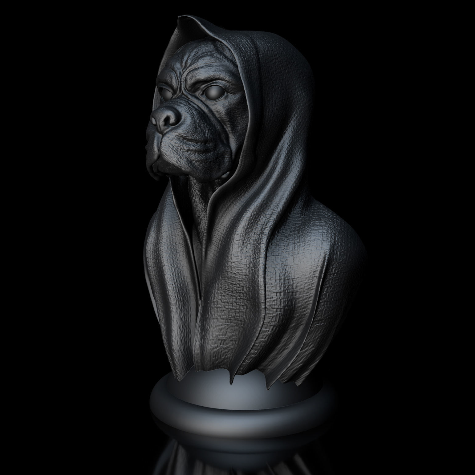 Boxer - with Cape 3D model 3D printable | CGTrader