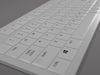 Simple PC Keyboard QWERTY free VR / AR / low-poly 3D model | CGTrader