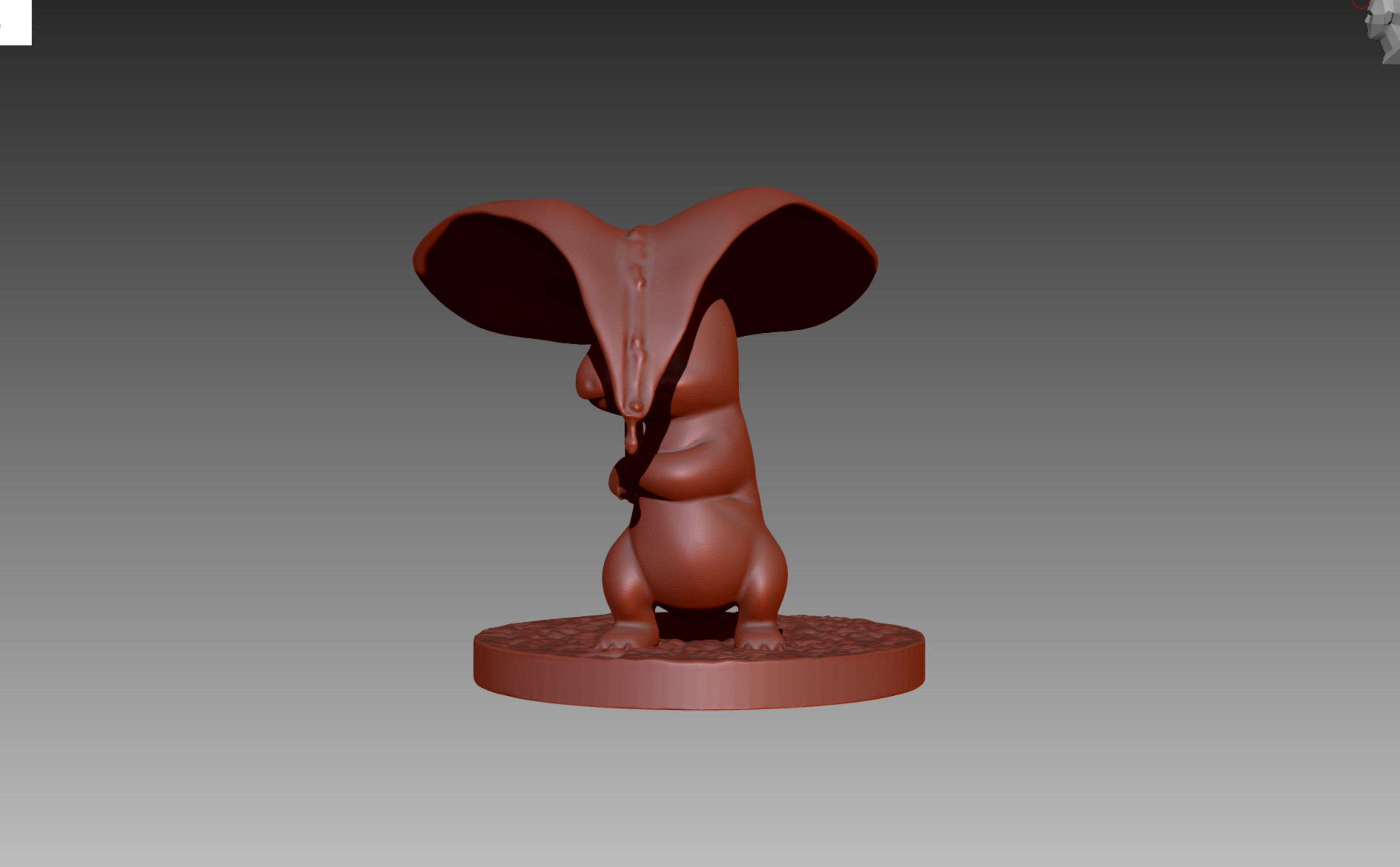 Charmander in rain Pokemon OBJ STL 3D model 3D printable | CGTrader