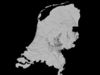 3D Topographical Map of the Netherlands 3D model 3D printable | CGTrader
