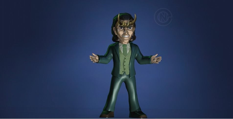 MARVEL LOKI 3D model 3D printable | CGTrader