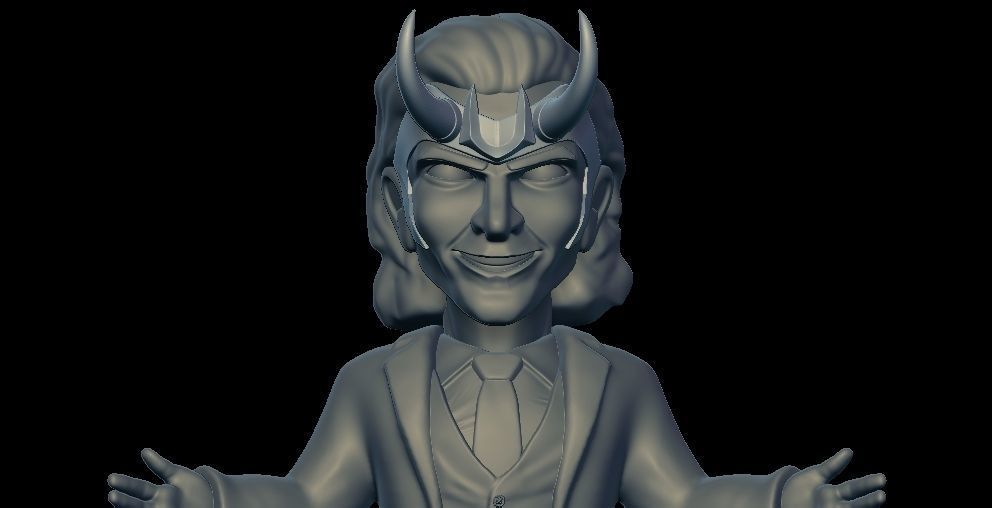 MARVEL LOKI 3D model 3D printable | CGTrader