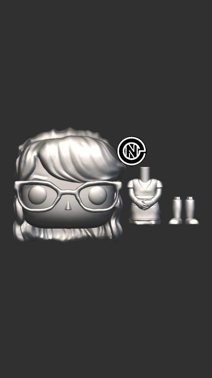 BERNADETTE ROSTENKOWSKI FUNKO POP - THE BIG BANG THEORY 3D model 3D ...