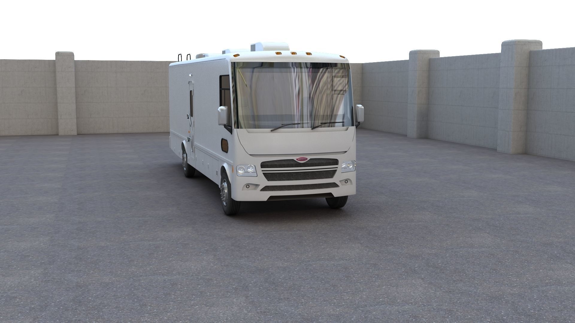 Winnebago 38-ft RV 3D model | CGTrader