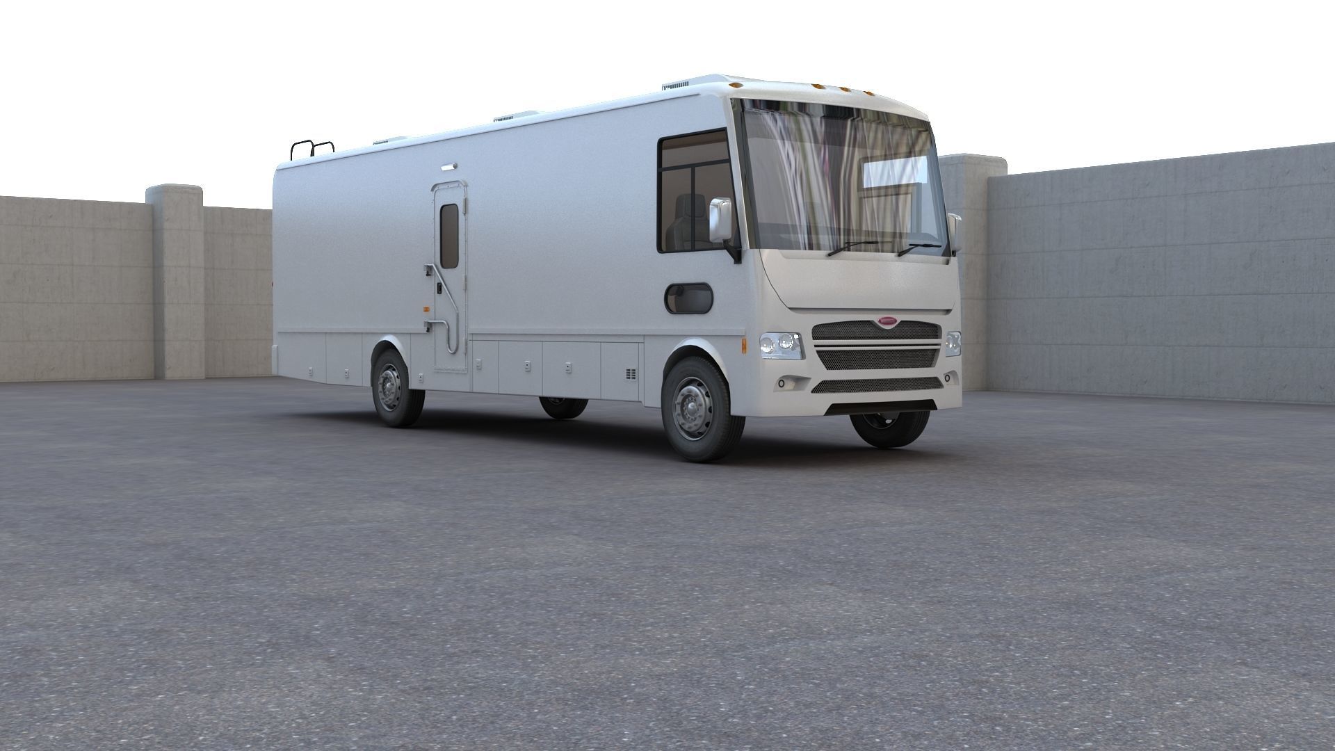 Winnebago 38-ft RV 3D model | CGTrader