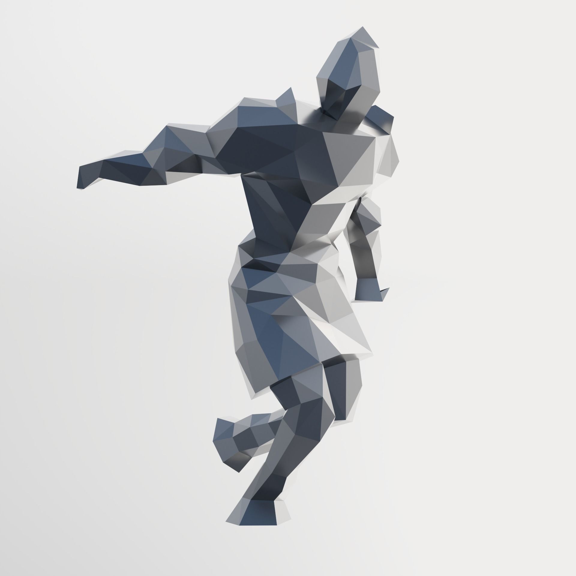 3D model Polyknight VR / AR / low-poly | CGTrader