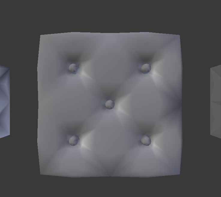 Cushion Cubes free 3D model | CGTrader