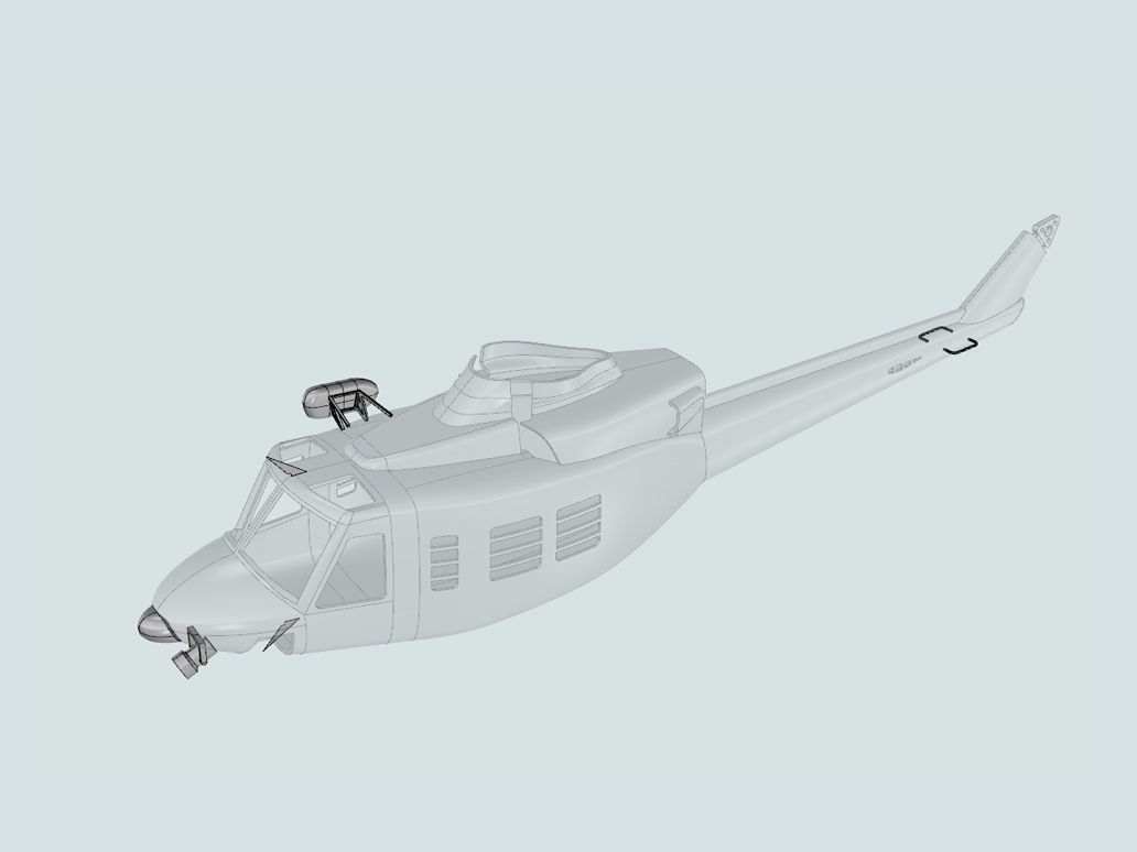 Files to 3D Print Bell 412 Optional Parts for Bell 412 free 3D model 3D ...