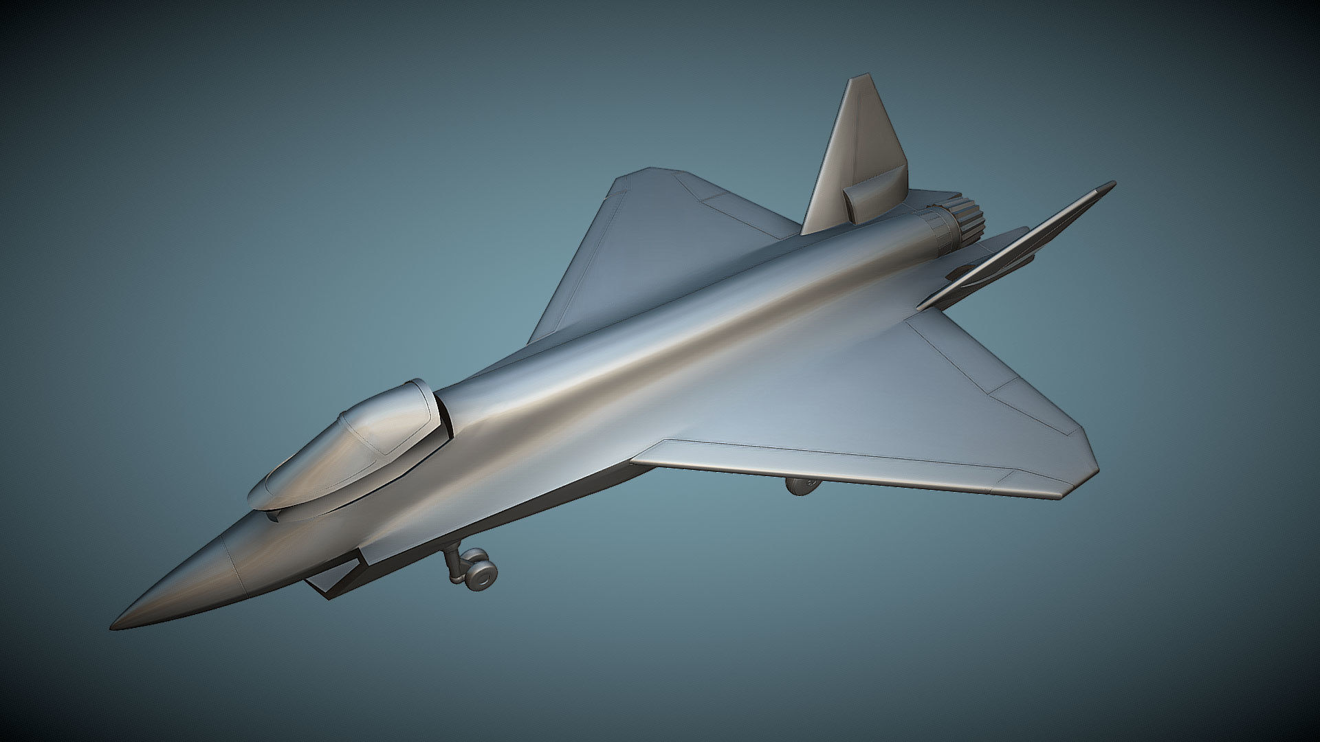 Sukhoi Su-75 Checkmate - 3D Printable Model 3D model 3D printable ...