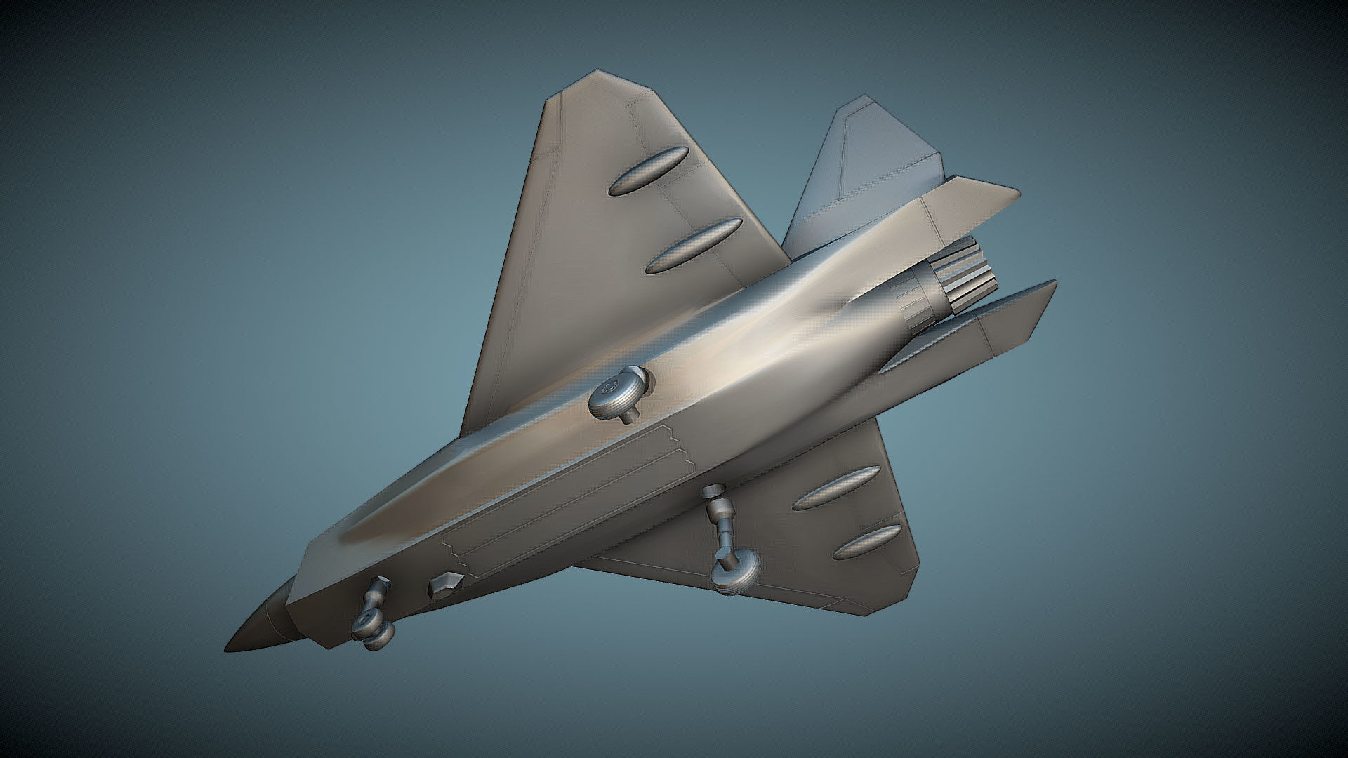 Sukhoi Su-75 Checkmate - 3D Printable Model 3D model 3D printable ...