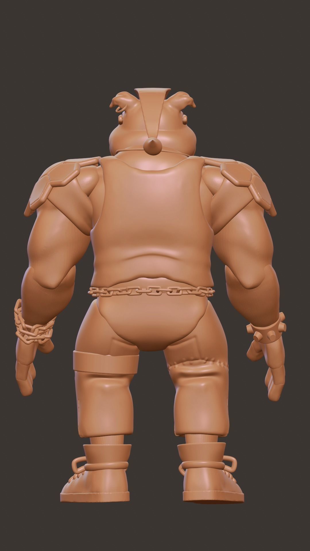 Bebop from the cartoon TMNT free 3D model | CGTrader