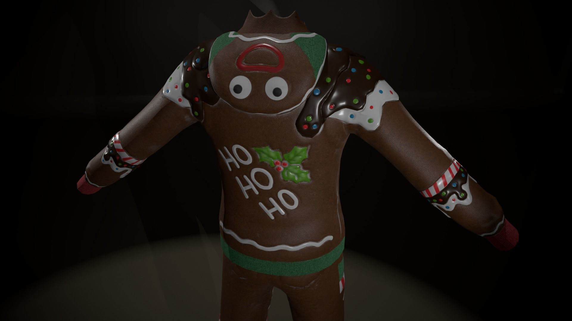 3D model cookie costume VR / AR / low-poly | CGTrader