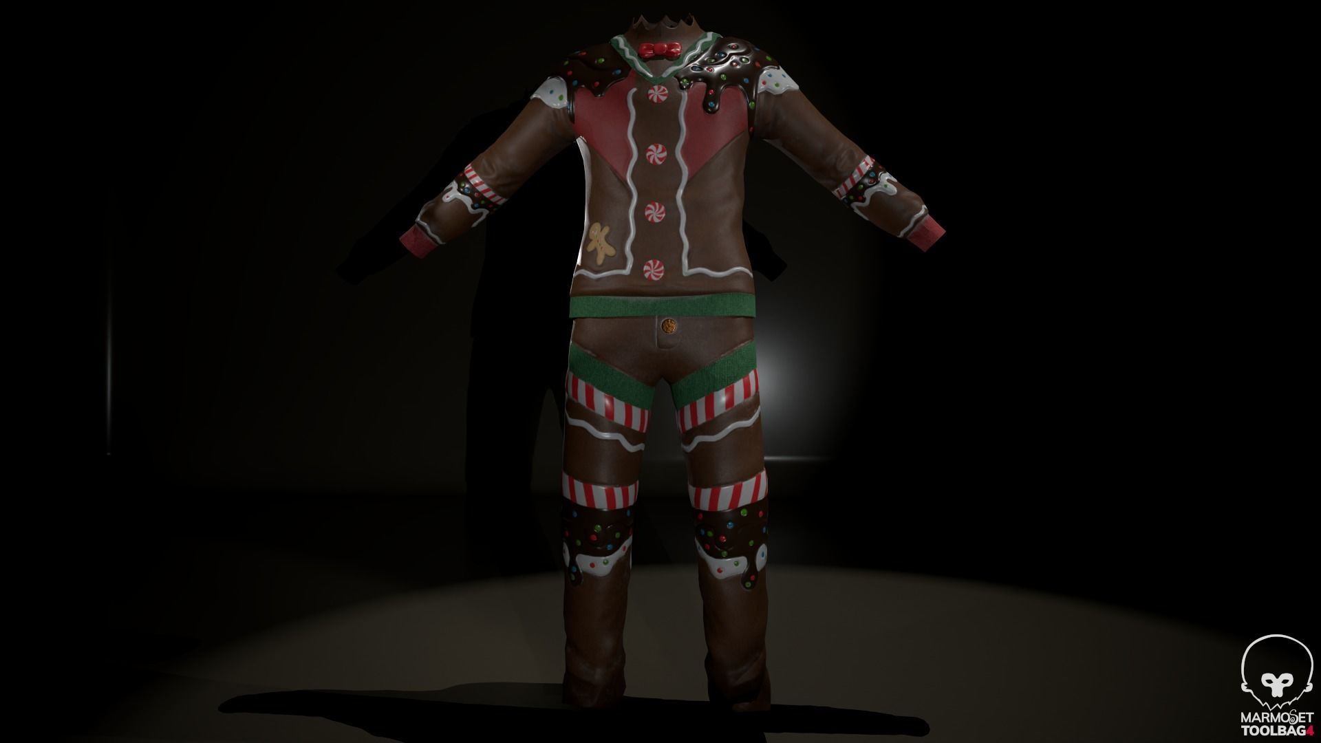 3D model cookie costume VR / AR / low-poly | CGTrader