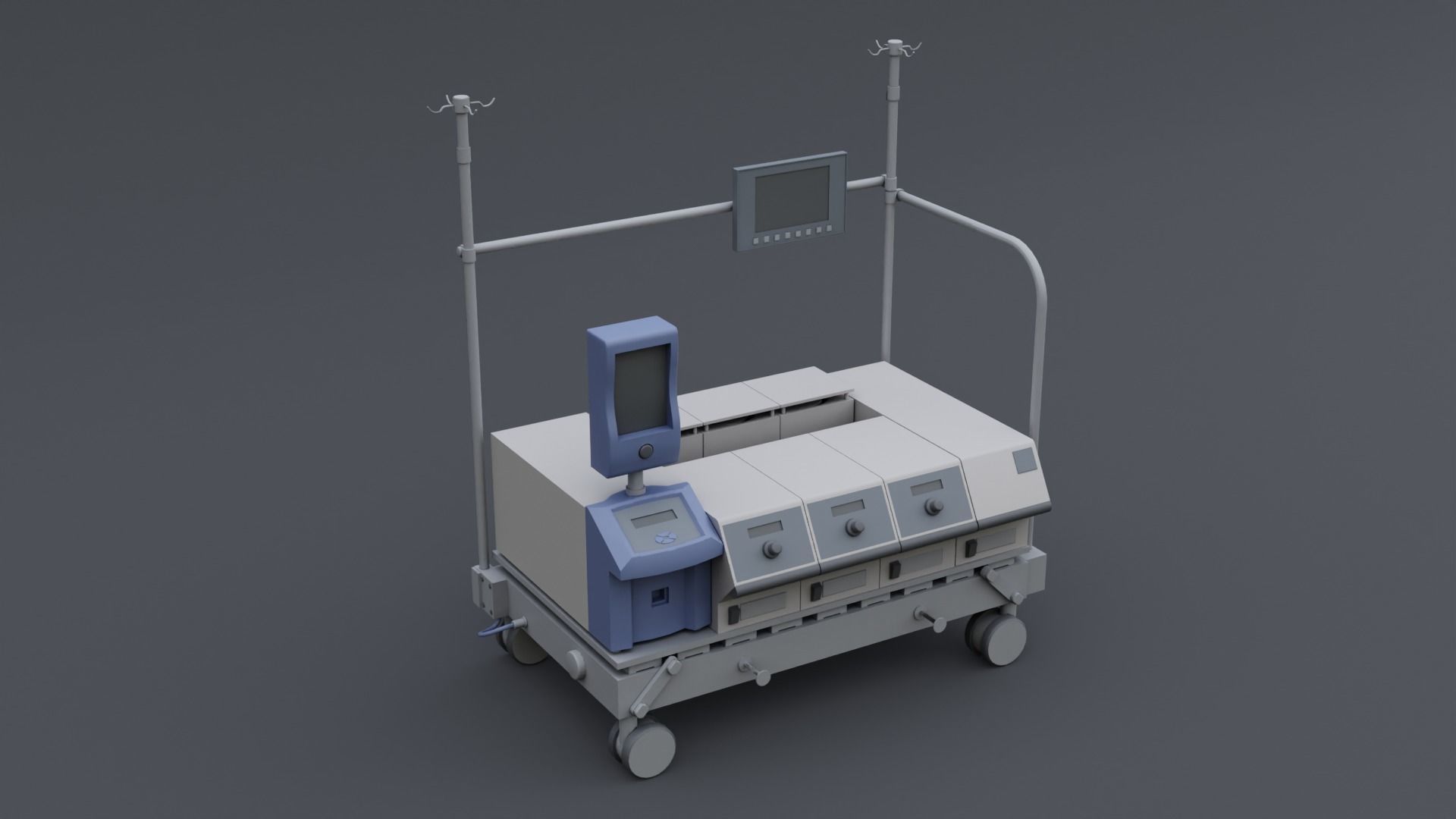 3D model Heart Lung Machine VR / AR / low-poly | CGTrader