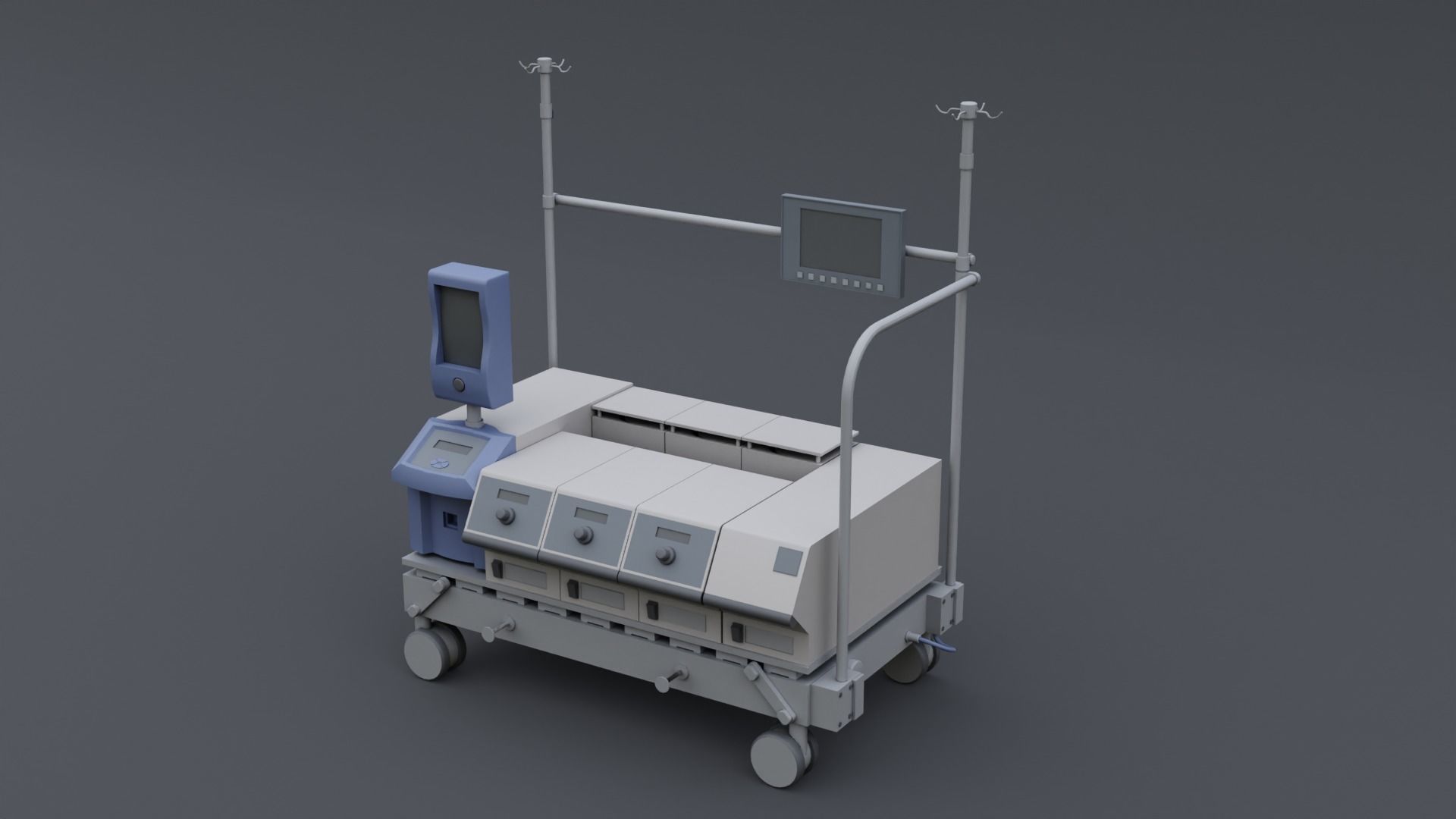 3D model Heart Lung Machine VR / AR / low-poly | CGTrader