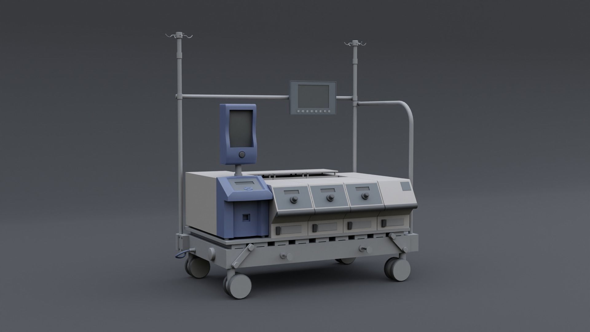 3D model Heart Lung Machine VR / AR / low-poly | CGTrader
