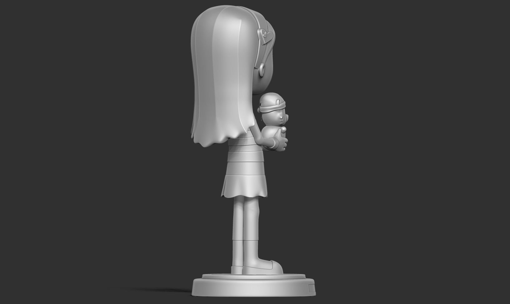 Katie - Paw Patrol Fanart 3D model 3D printable | CGTrader