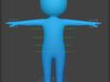 3D model HyperCasual Character Stickman VR / AR / low-poly | CGTrader