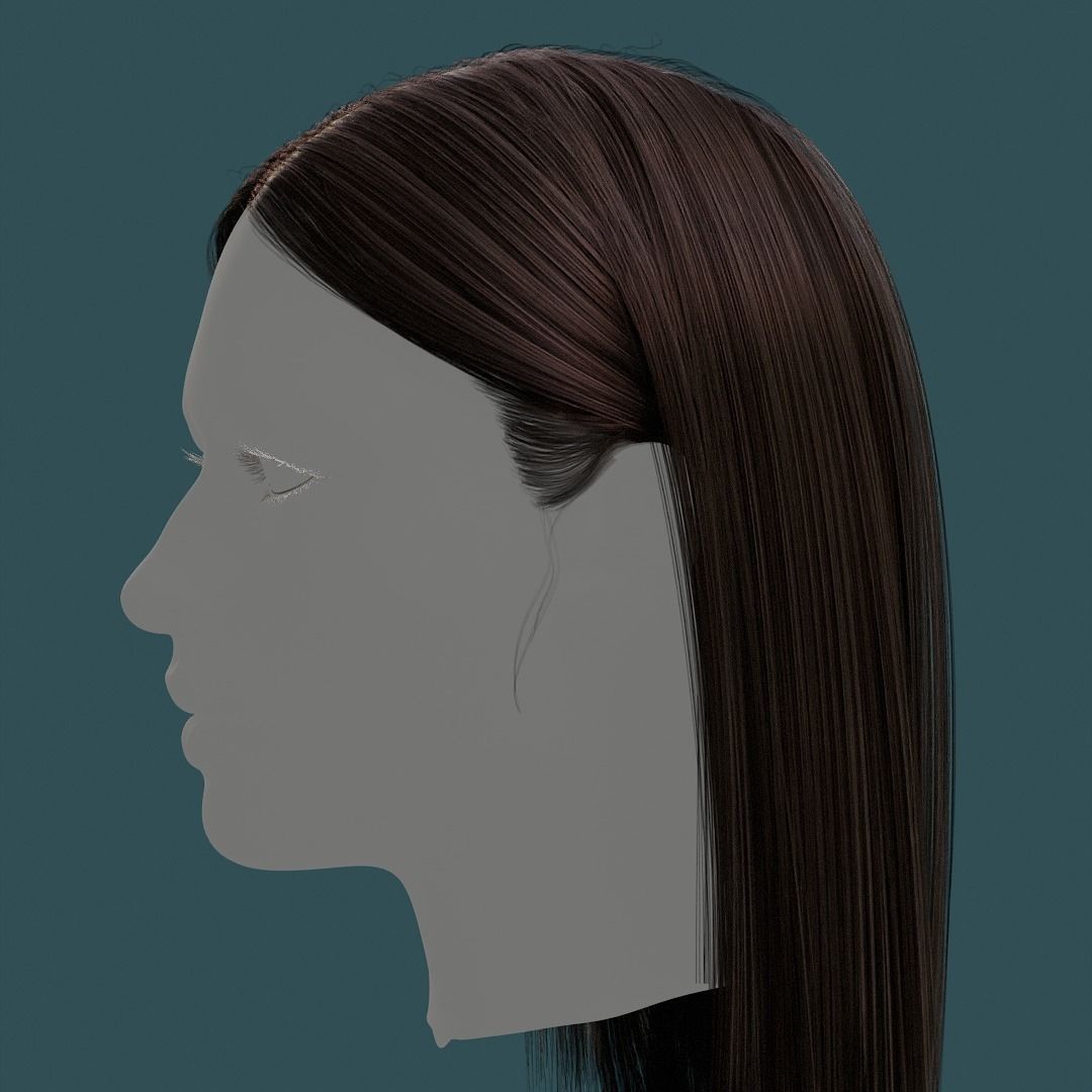 3D model Hair Cards 1 VR / AR / low-poly | CGTrader