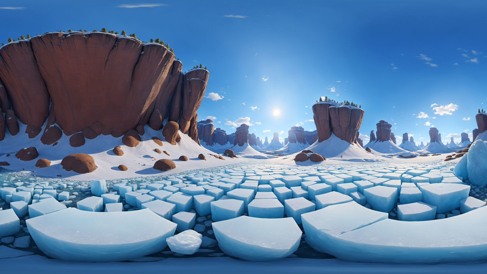 3D model HDRI Ultimate Fantasy Panoramas VR / AR / low-poly | CGTrader