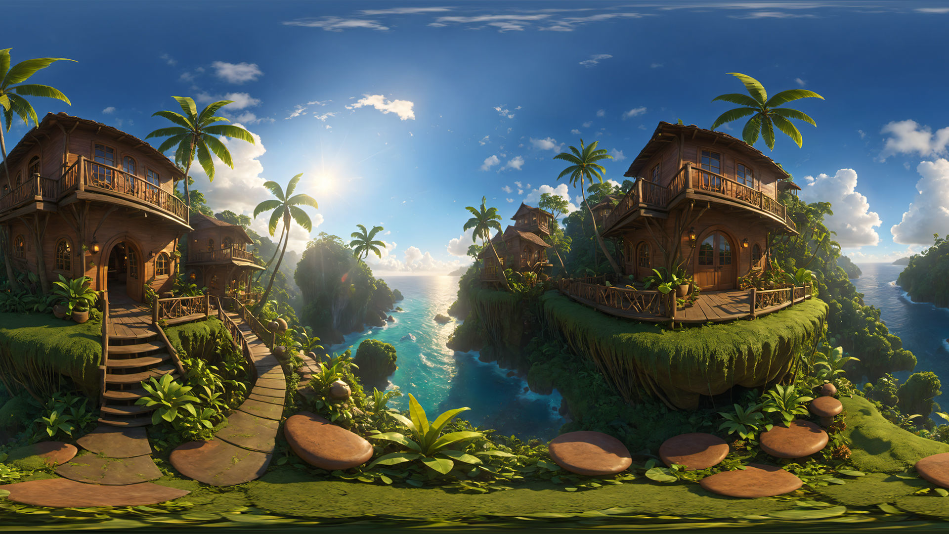 3D model HDRI Ultimate Fantasy Panoramas VR / AR / low-poly | CGTrader
