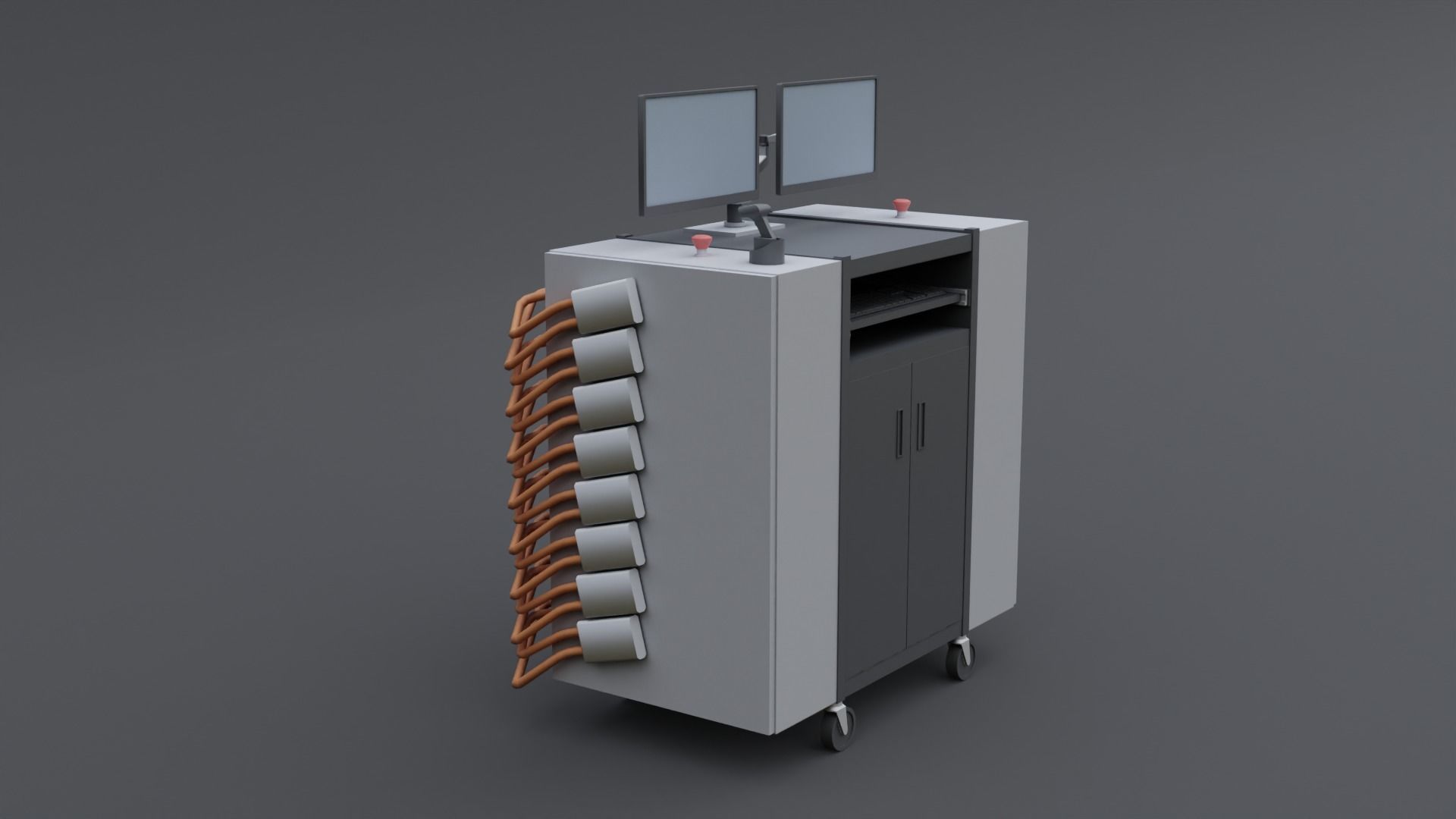 3D model EOL Testing Machine VR / AR / low-poly | CGTrader