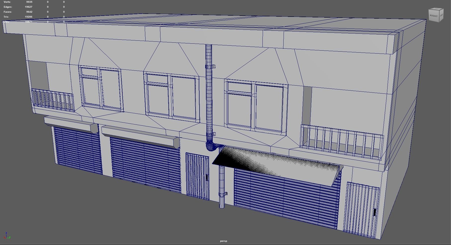 3D model Small Town Building 3 VR / AR / low-poly | CGTrader