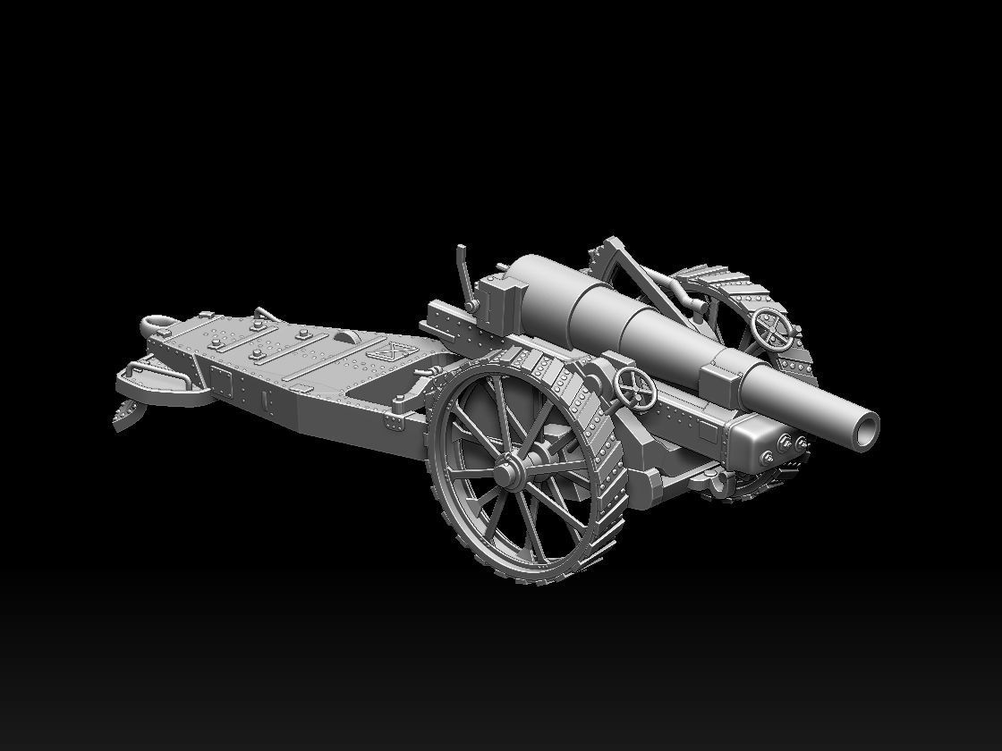 British soldiers ARTILLERY ww2 and Howitzer Mark VI UK 3D model 3D ...