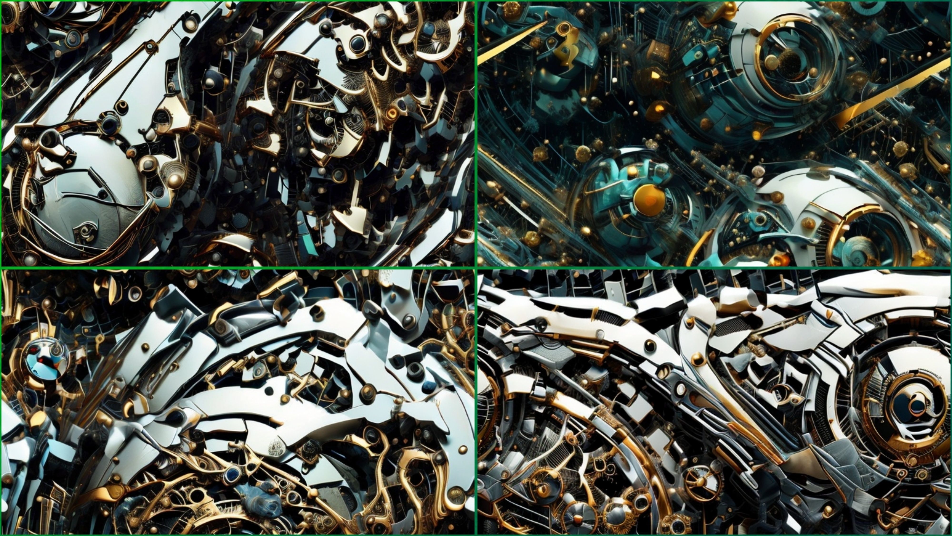 20 Seamless Sci-fi Patterns - Alien Ornate Texture | CGTrader