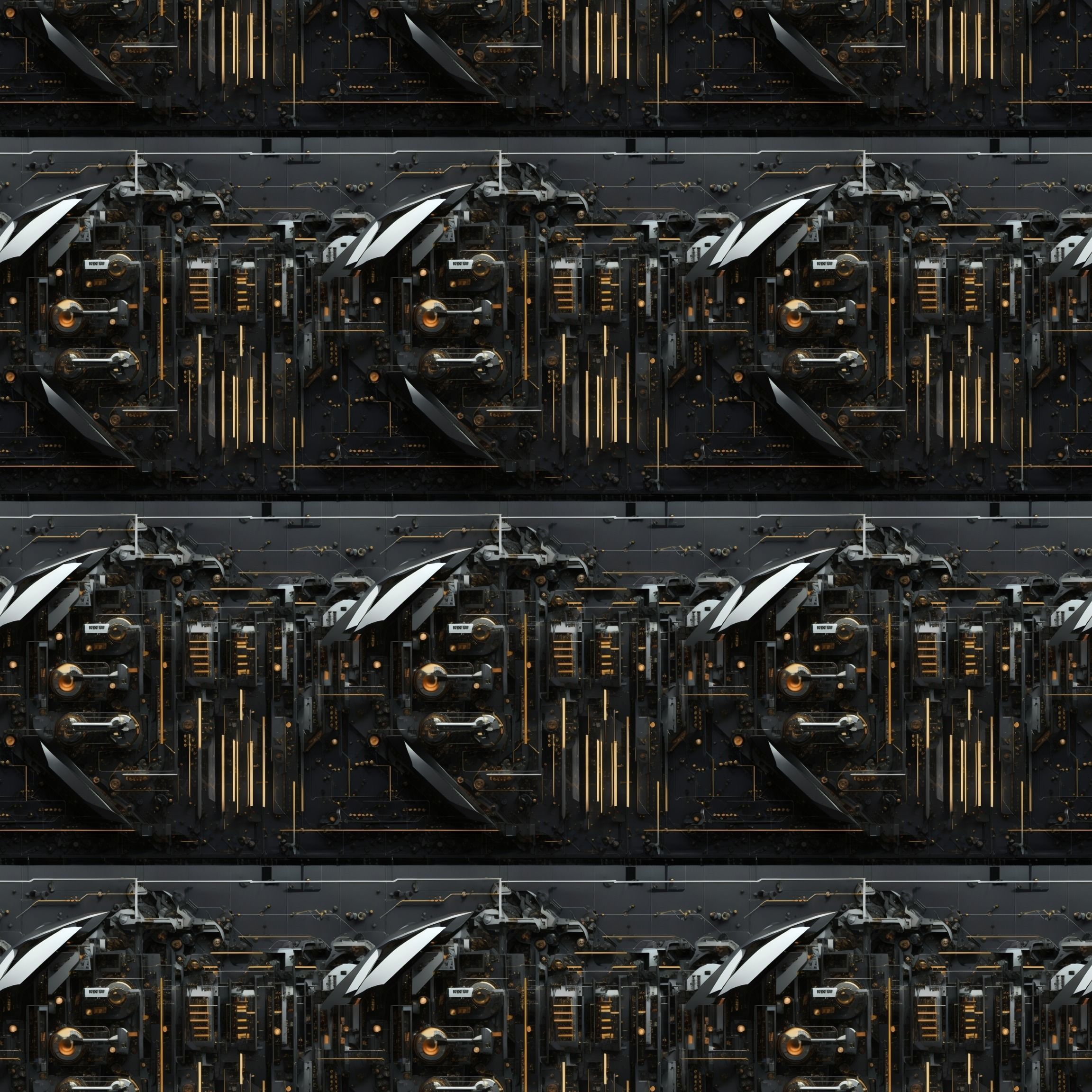 20 Seamless Sci-fi Patterns - Flat Circuit Texture Texture | CGTrader