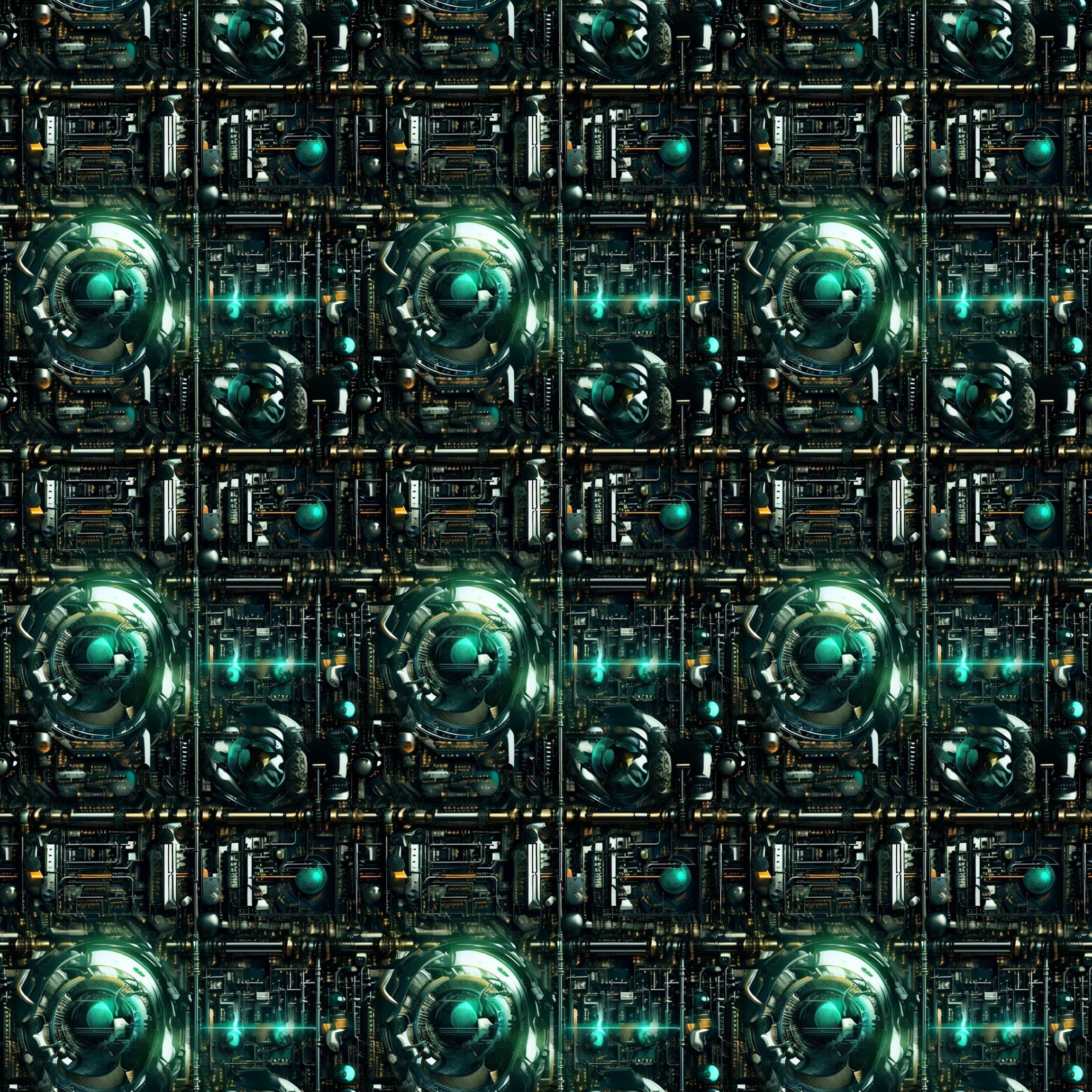 20 Seamless Sci-fi Patterns - Flat Circuit Texture Texture | CGTrader