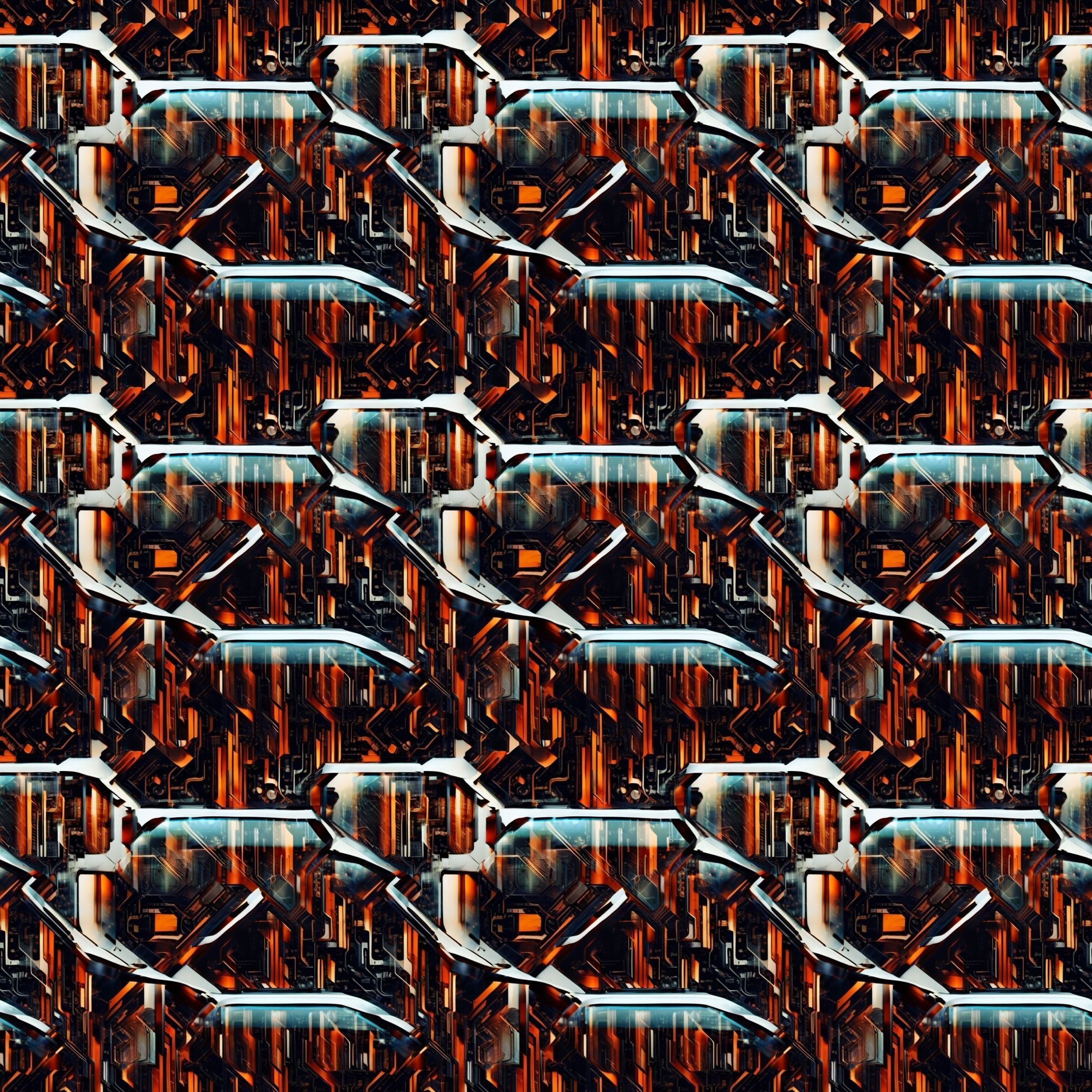 20 Seamless Sci-fi Patterns - Stippled Circuitry Texture Texture | CGTrader