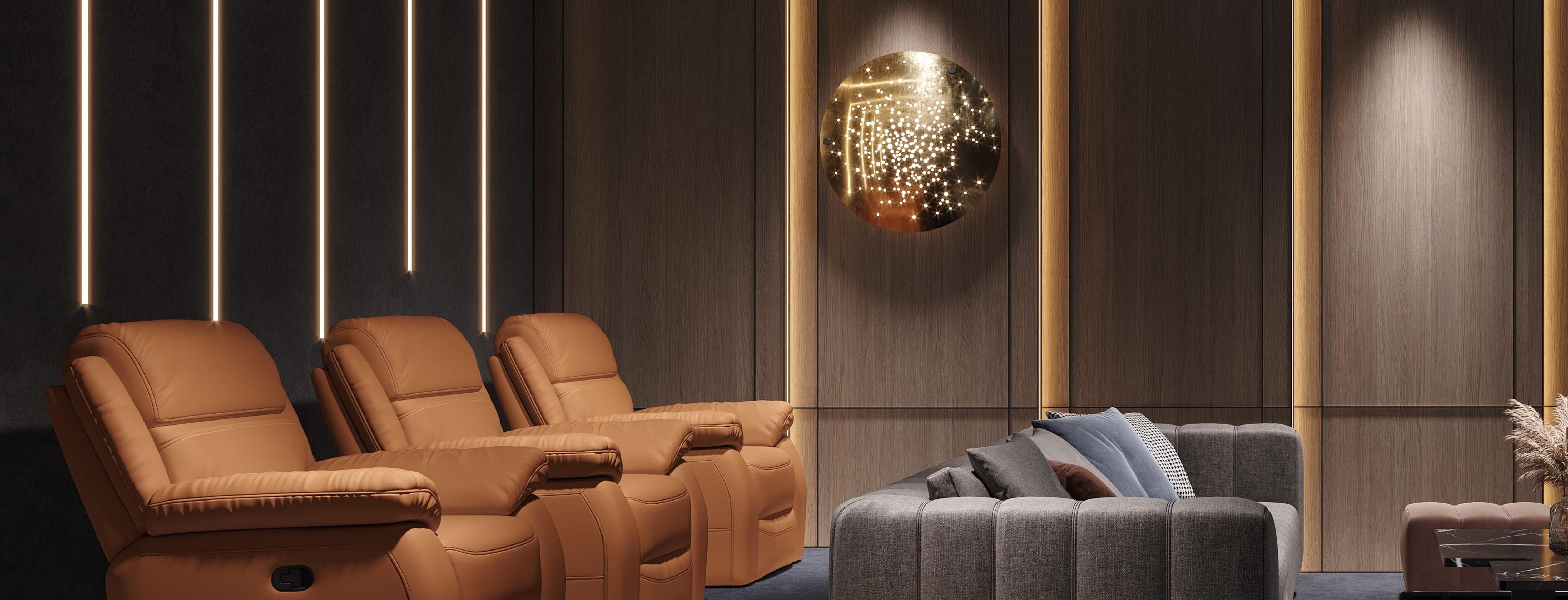 Modern AV Room 3D model | CGTrader