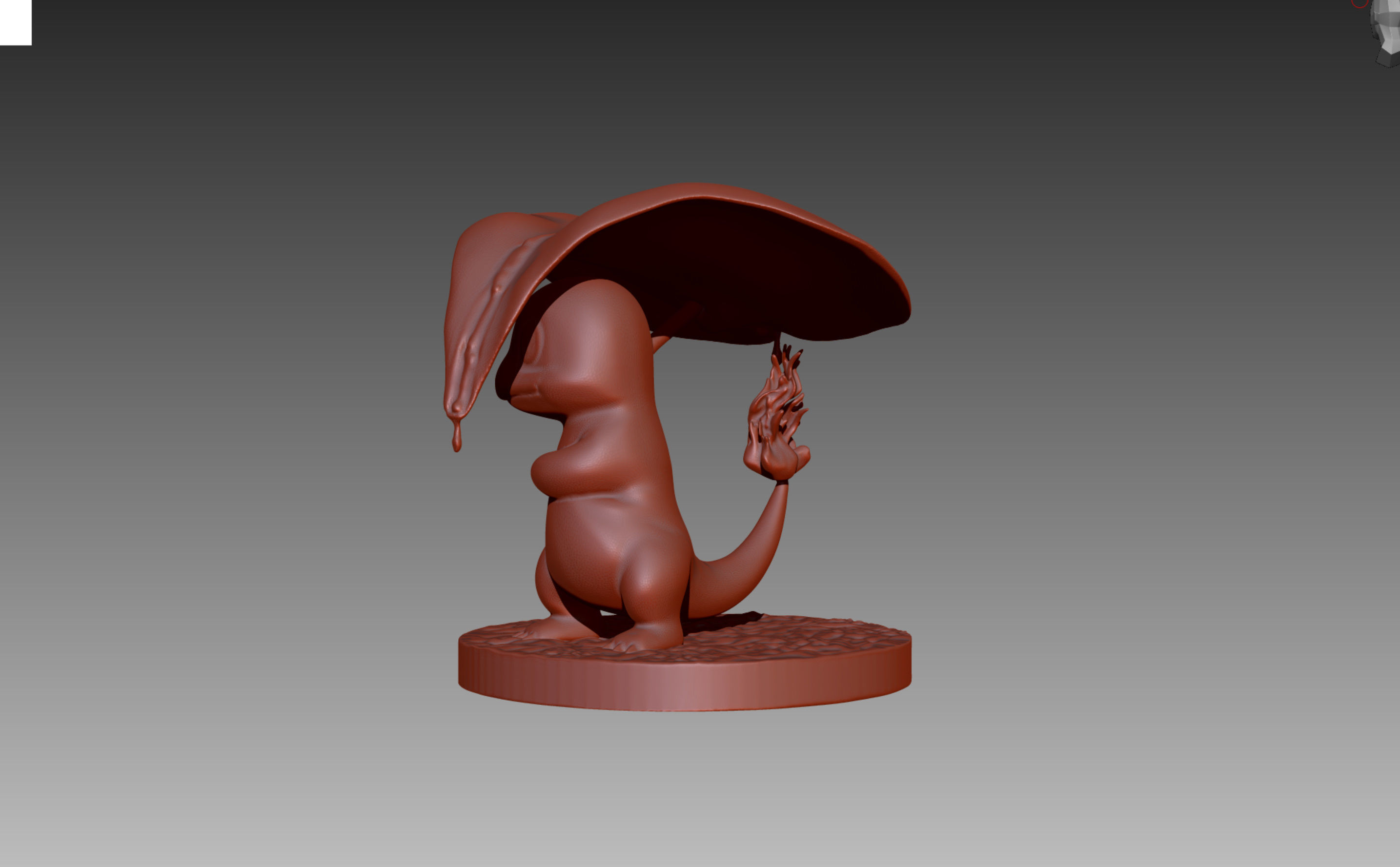 Charmander Charmeleon and Charizard evolution family value set 3D model ...