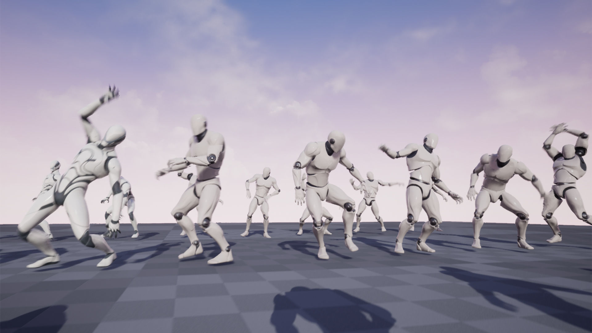 Attack3 Horror Animations 3D model animated rigged | CGTrader